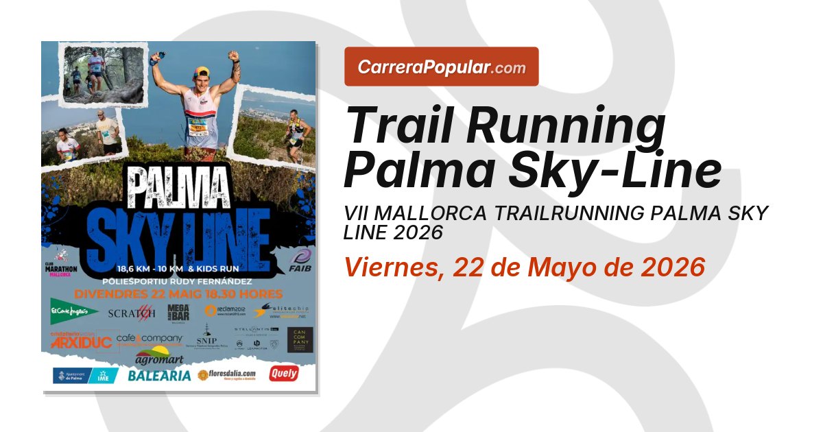 Trail Running Palma Sky-Line. Trail Running en Palma de Mallorca (Illes ...